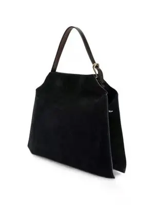 Orciani Medium Trinity Peach Logo-plaque Tote Bag