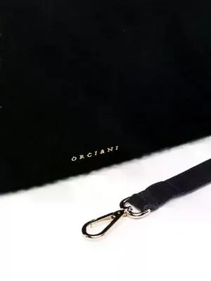 Orciani Logo Plaque Tote Bag