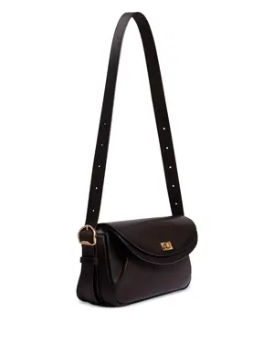 Sandro Le Mambo Medium Leather Crossbody Bag