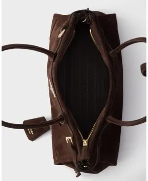 Prada Bonnie Medium Suede Bag