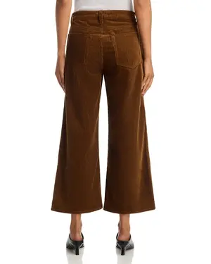 FRAME Corduroy High Rise Swing Jeans