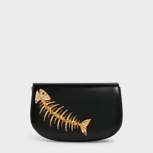 GIUSEPPE ZANOTTI Slim Bag - Black