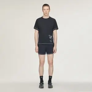 Adidas Y-3 Chito Graphic Running Shorts - Black