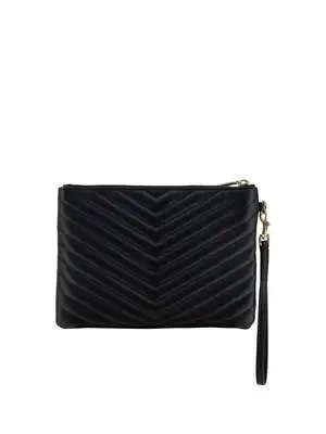 Saint Laurent Matelassé Clutch Bag