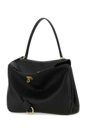 Balenciaga Leather Medium Rodeo Handbag - Black