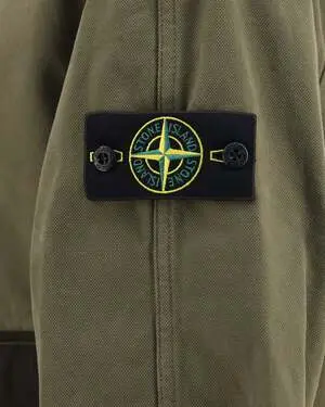Stone Island Technical Jacket With Zip Details