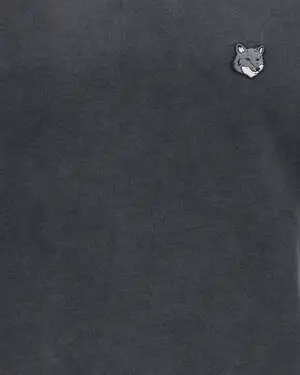 Maison Kitsuné Crewneck Sweater With Fox Head Logo Ale