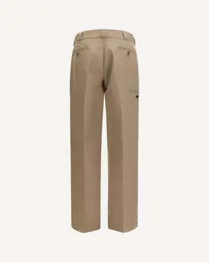 Prada Technical Wide-leg Pants In Canvas