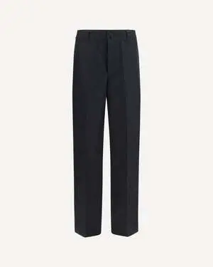 Prada Technical Wide-leg Canvas Trousers