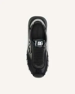 Dolce & Gabbana Athletic Fabric And Leather Sneakers