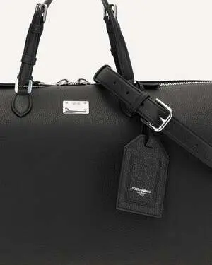 Dolce & Gabbana Vittoria Calfskin Travel Bag