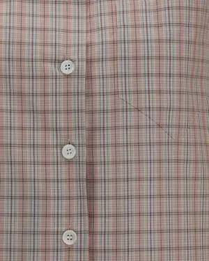 Prada Short-sleeved Check Shirt