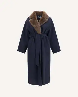 Women's P.a.r.o.s.h Blue Outerwear