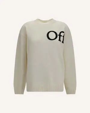 Off-White Graphic Logo Crewneck Sweater