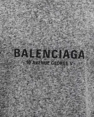 Balenciaga Overized Mélange T-hirt