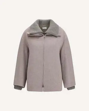 P.a.r.o.s.h Double Wool And Quilted Jacket