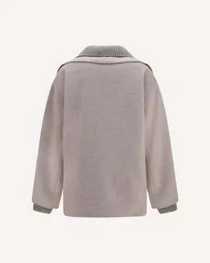 P.a.r.o.s.h Double Wool And Quilted Jacket