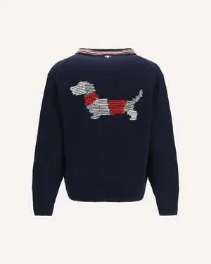 Thom Browne Hector Donegal Yarn Cardigan