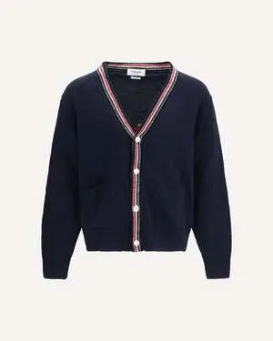 Thom Browne Hector Donegal Yarn Cardigan