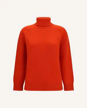 P.a.r.o.s.h Cashmere Turtleneck Sweater - Red