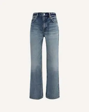 Alaïa Straight-leg Denim Jeans