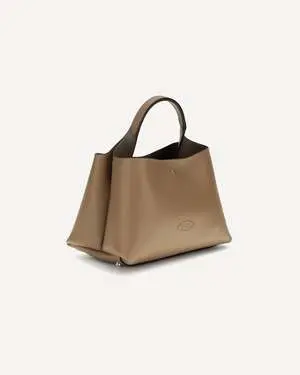 TOD'S Micro Leather Handbag - Beige