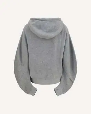 Loewe Flaco Cotton And Cahmere Hooded Weathirt
