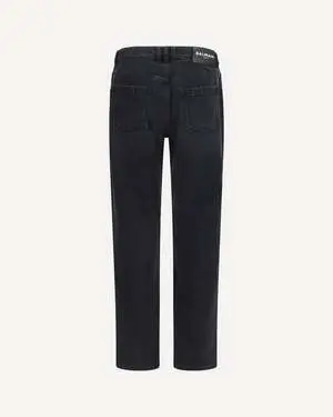 Balmain Straight-leg Denim Jeans