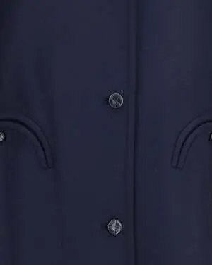 BLAZÉ MILANO Ntak Woolly Wool Trench Coat
