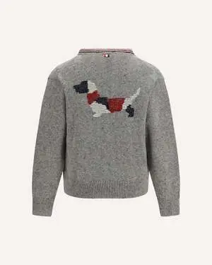 Thom Browne Hector Donegal Yarn Cardigan