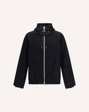 Sacai Hooded Flannel Jacket