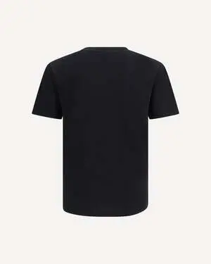 Loewe Cotton T-hirt With Embroidered Logo