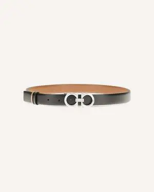 FERRAGAMO Reversible And Adjustable Gancini Belt