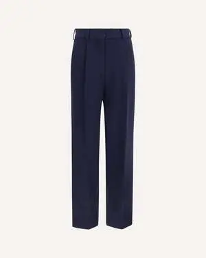 BLAZÉ MILANO Alcanara Fox Lightweight Wool Pants