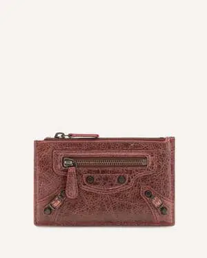 Balenciaga Le City Long Card Holder - Bordeaux