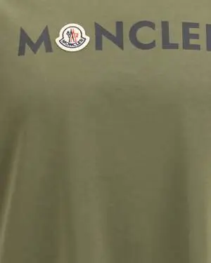Moncler Cotton Jersey T-shirt With Chest Ogo Mae
