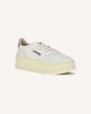 AUTRY Medalist Platform Leather Sneakers