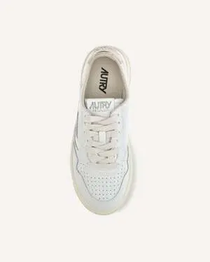 AUTRY Medalist Platform Leather Sneakers