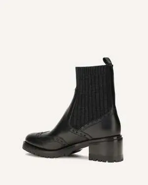 Santoni Ferret Leather Boots