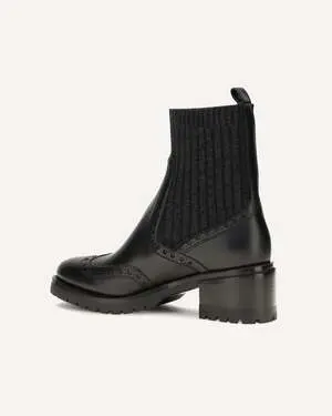 Santoni Ferret Leather Boots