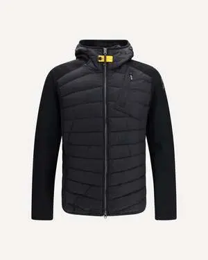 PARAJUMPERS Jacket Nolan Hybrid With Hood Ale - Black