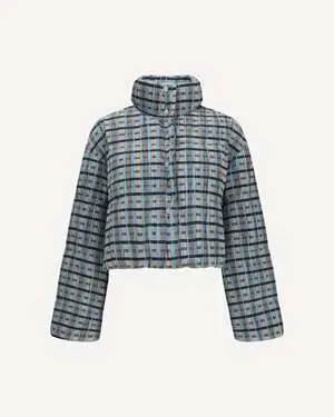 GONGDID DESIGN Hort Padded High-neck Jacket - Multicolour