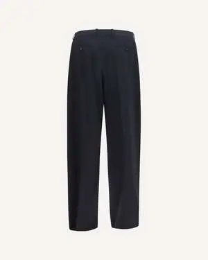 Giorgio Armani Pants In Virgin Wool Tailoring