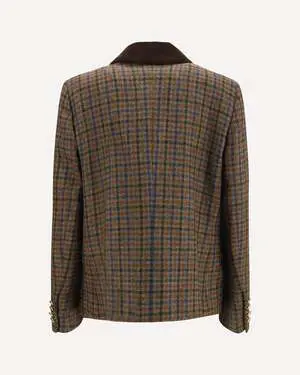 BLAZÉ MILANO Blazer Shelley In Wool Blend Tweed