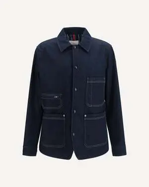 Moncler Haderu Denim Shirt Jacket