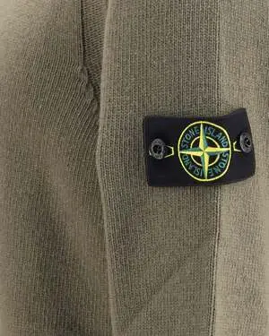 Stone Island Sweater Crewneck With Logo Patch On The Sleeve Ale