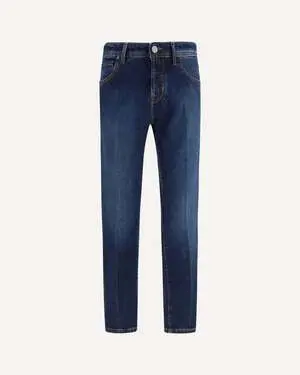 Jacob Cohen Jeans Scott In Stretch Denim - Blue