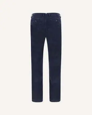 Jacob Cohen Bobby Slim Chino Pants In Stretch Cotton Gabardine - Blue