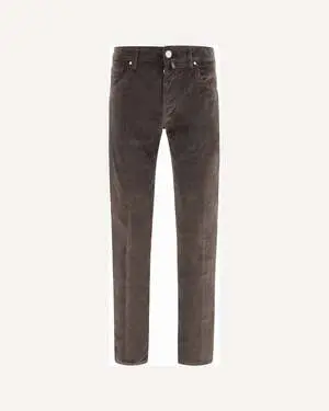 Jacob Cohen Pants In Straight-leg Corduroy