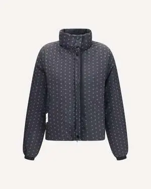 GONGDID DESIGN Reversible High-neck Puffer Jacket